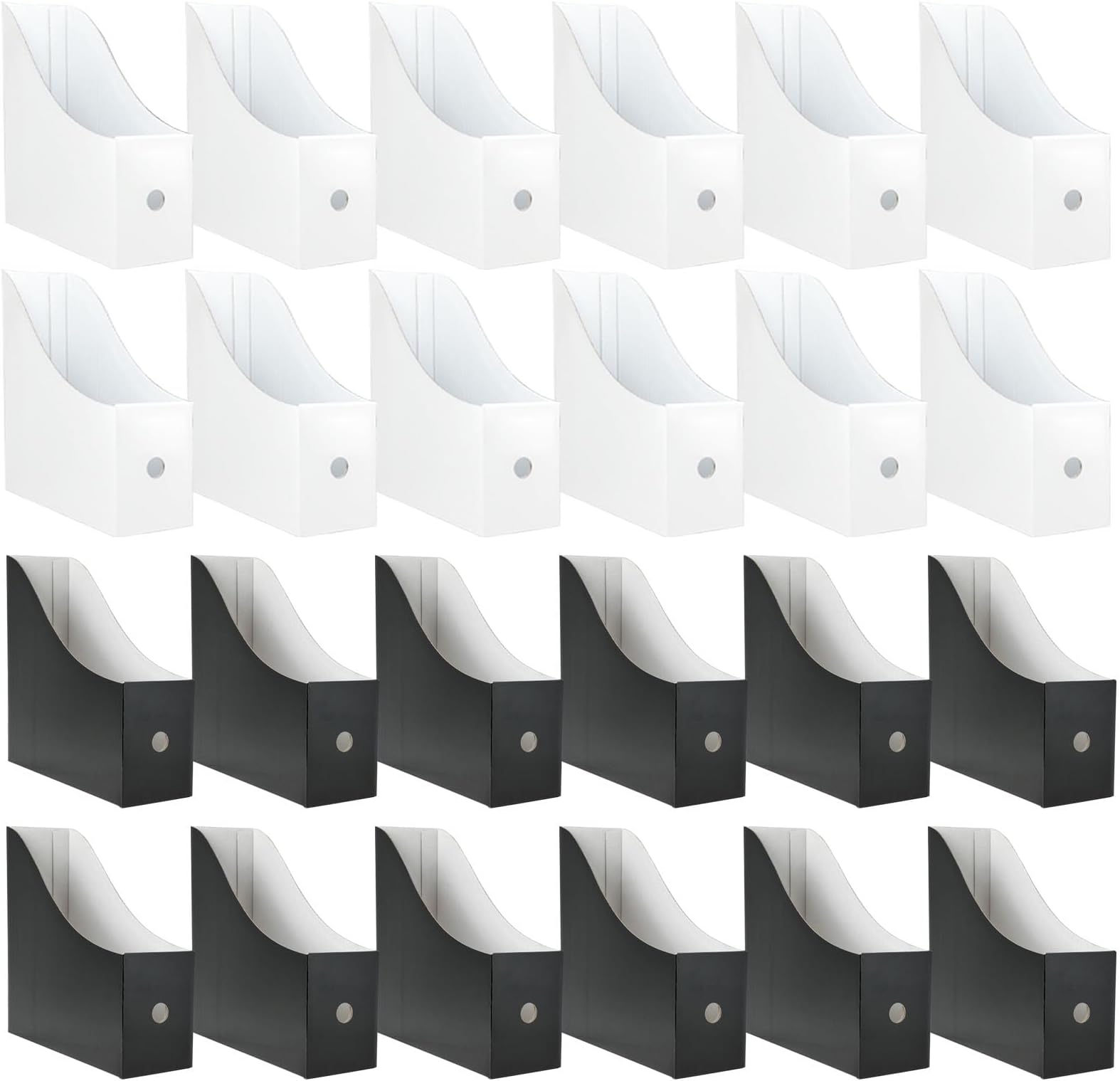 Amazon.com: Simple Houseware Magazine File Holder Organizer Box, Black ...