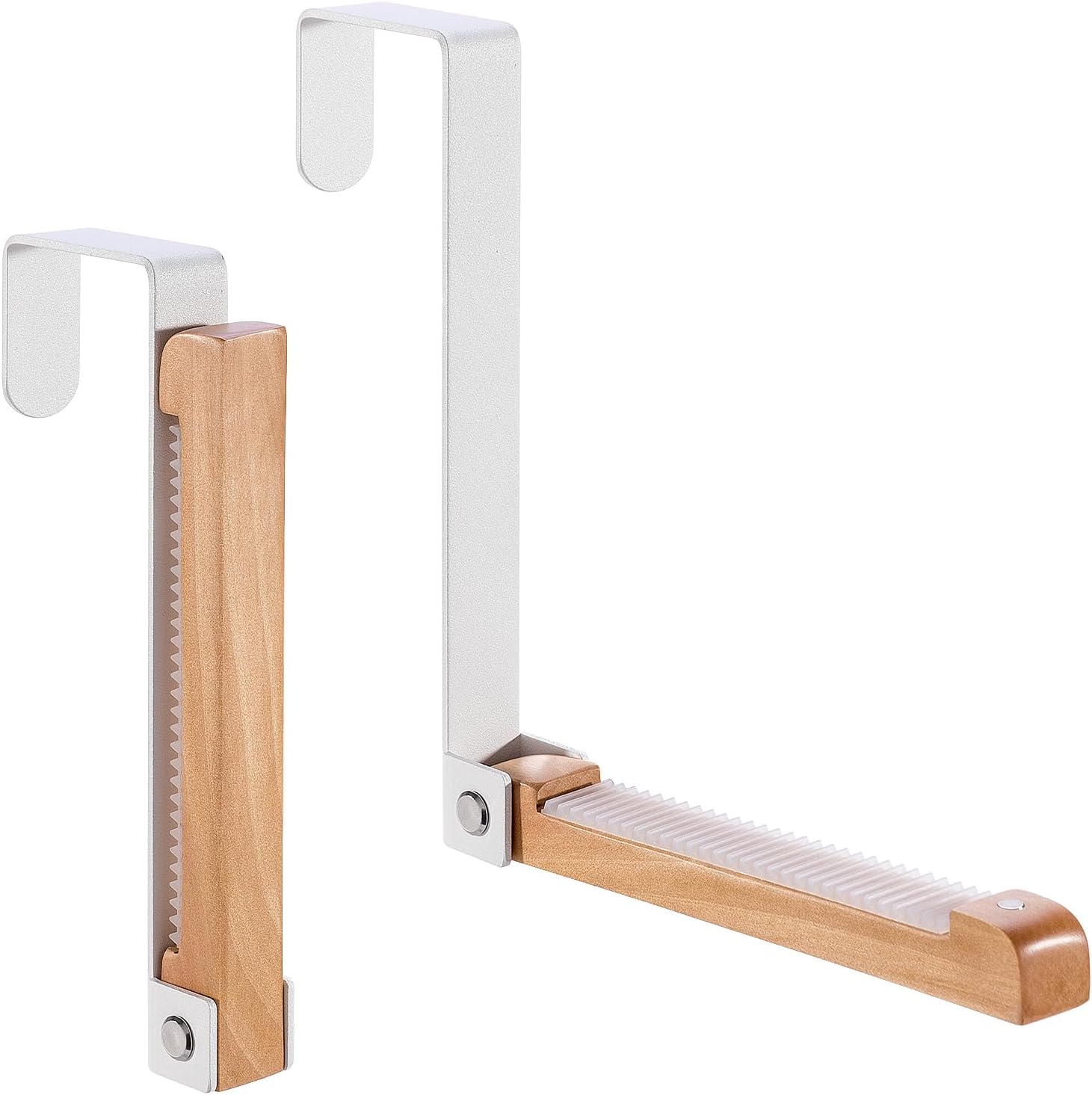 Amazon.com: CINPIUK Over Door Hanger, Retractable Over The Door Hook ...