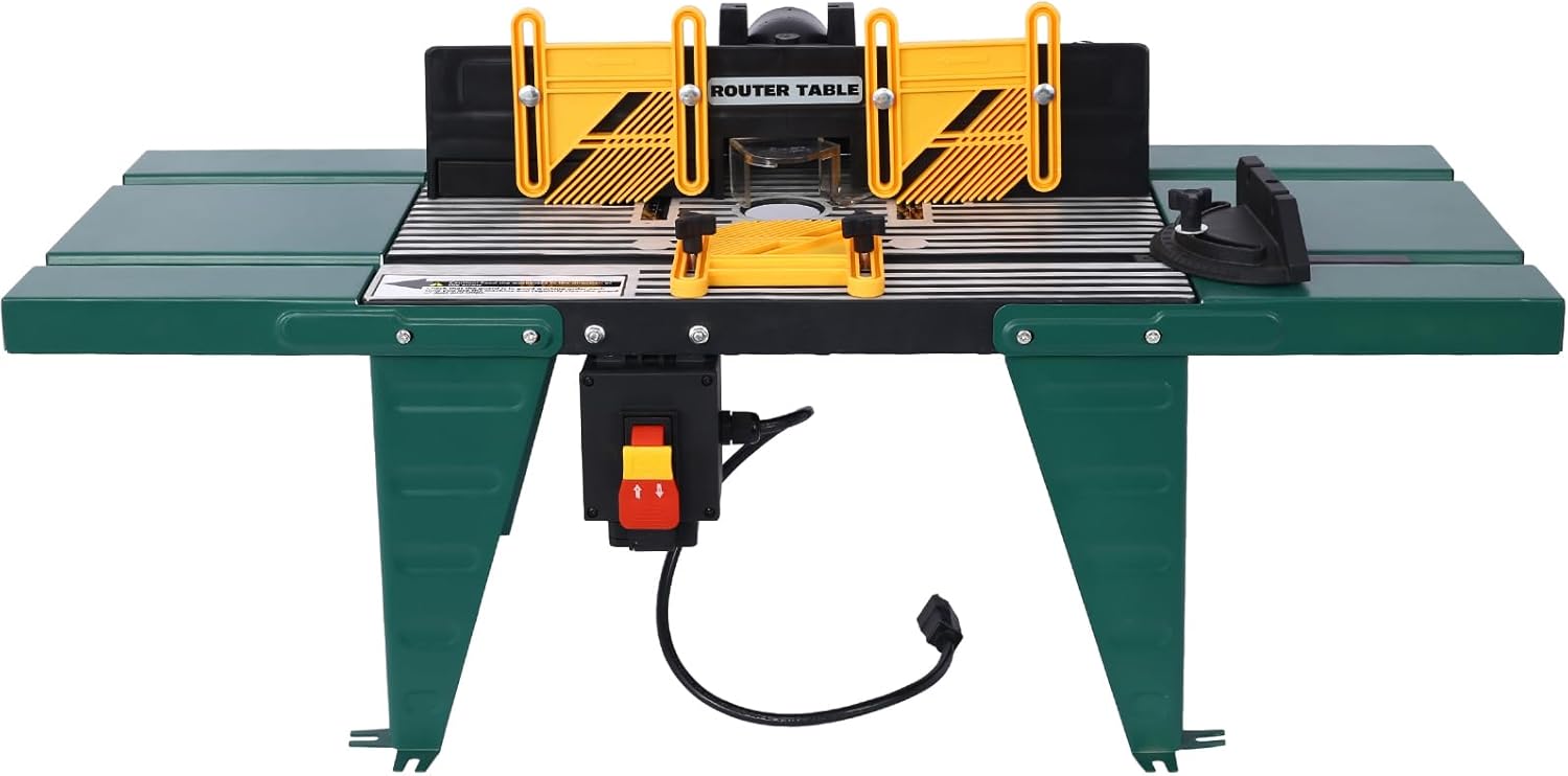Electric Router Table, Universal Benchtop Router Tables Top with Steel ...