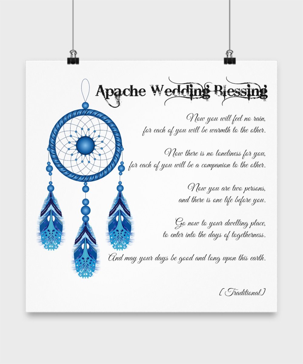 Native American Wedding Prayer Native American Marriage Blessing
