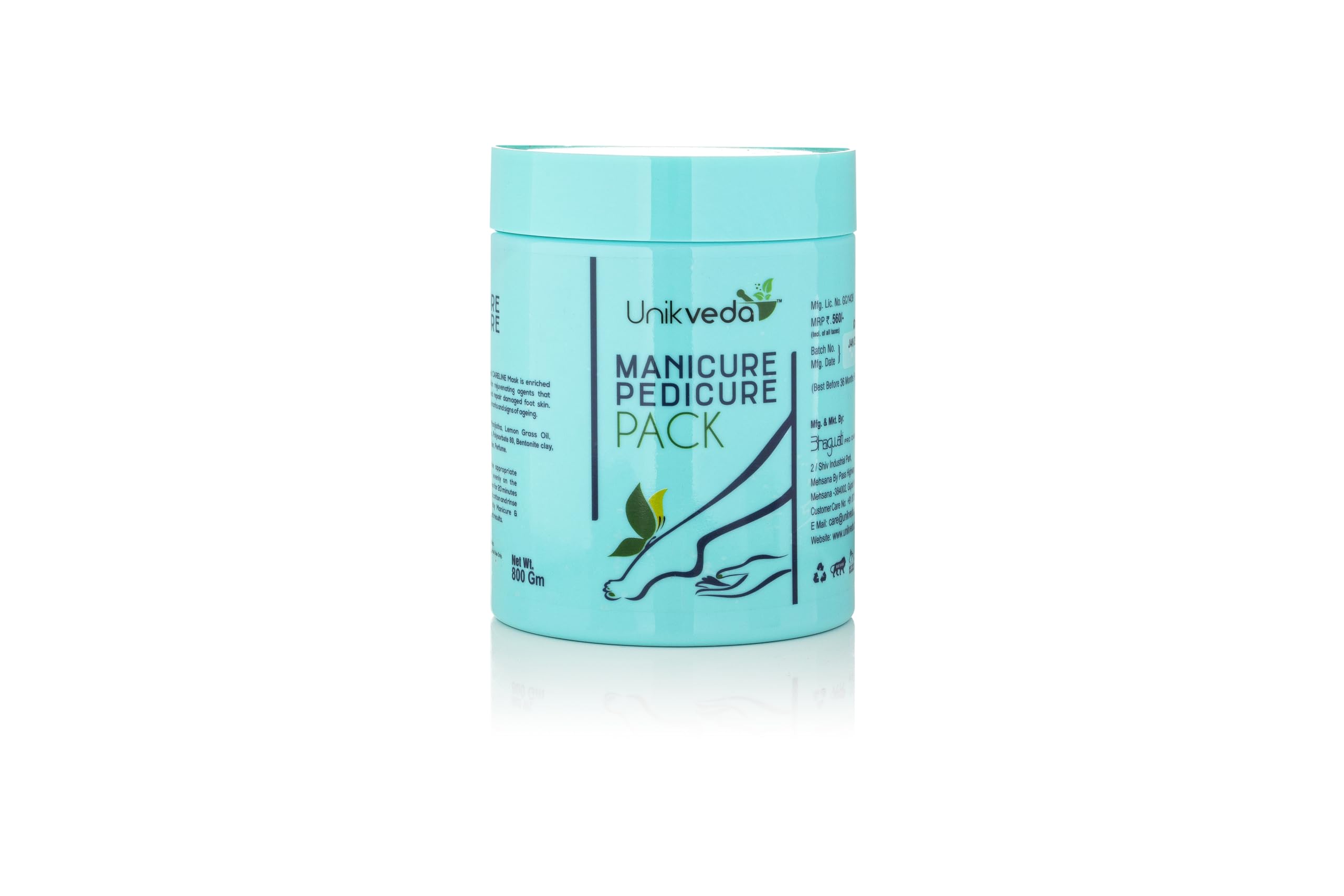 UNIKVEDA Manicure Pedicure Pack with Anti Tan and Skin Rejuvenating ...