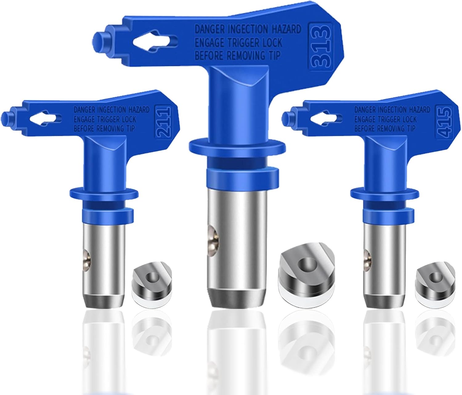 Reversible Spray Tip Nozzles Paint Spray Tips Airless Sprayer Nozzles ...