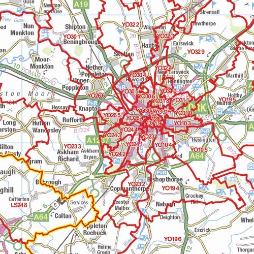 London Postcode District Map Greater London Authority Boroughs With ...