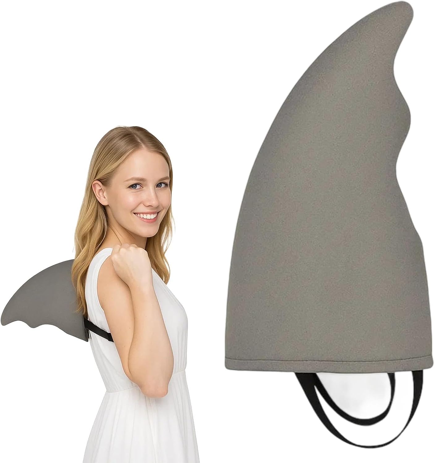 ZISHAN Shark Fin, Gray Shark Costume for Party, interesting Shark ...