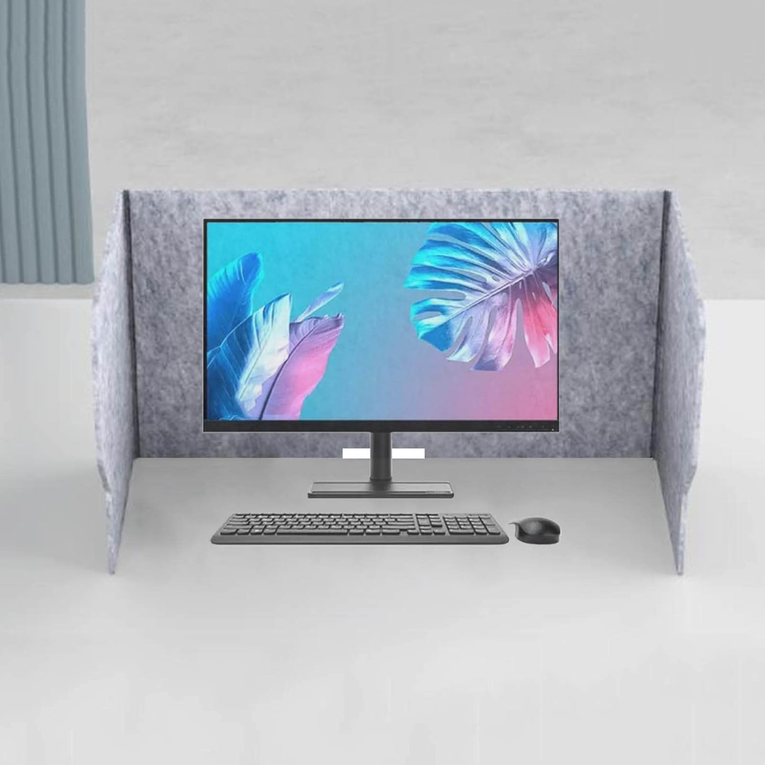 Amazon.com: LIGUOYI 24 X 20in Desk Dividers Desk Panel, Cubicle Desk ...