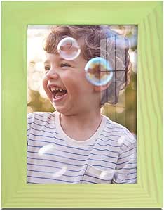 Amazon.com - Renditions 3.5x5 inch Solid Wood Picture Frame, High ...