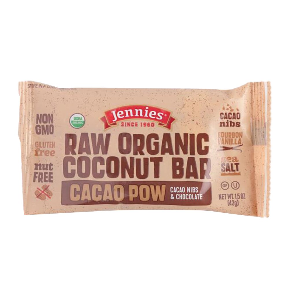 Amazon.com: Jennies Bar coconut Cacao Pw Raw Organic, 1.5 oz : Grocery ...