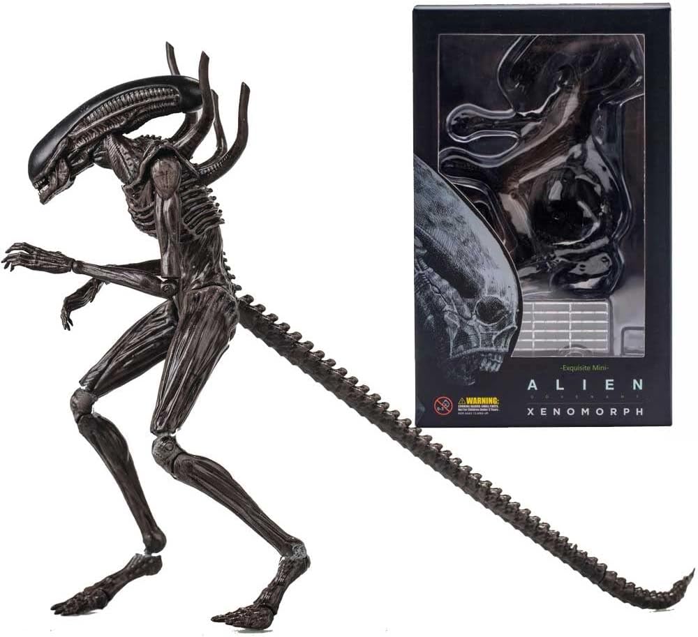 Amazon.com: Hiya Toys Alien Covenant: Xenomorph 1: 18 Scale Action ...