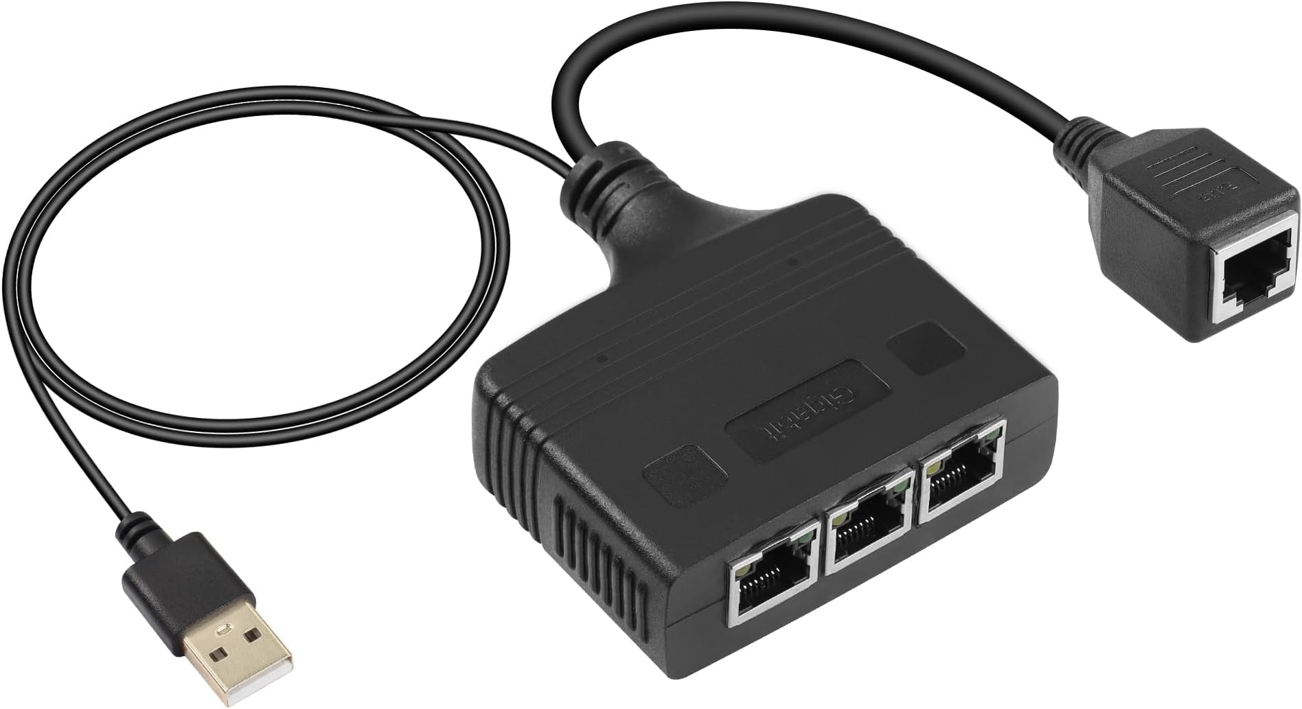 Amazon.com: SinLoon Gigabit RJ45 Network Splitter Adapter, 1 to 3 ...