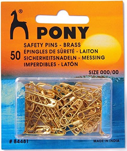 Amazon.com: PONY Safety Pins Value Pack - per Pack of 50