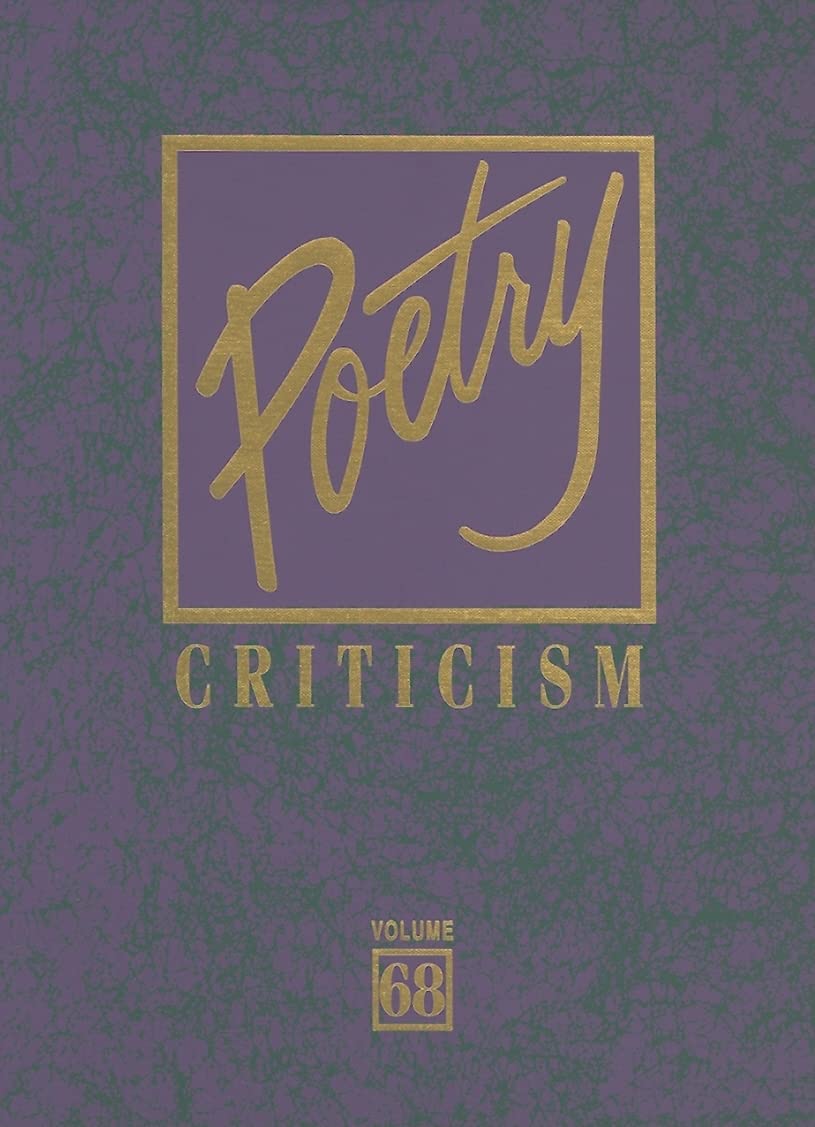 Poetry Criticism (Poetry Criticism, 68): Lee, Michelle: 9780787687021 ...