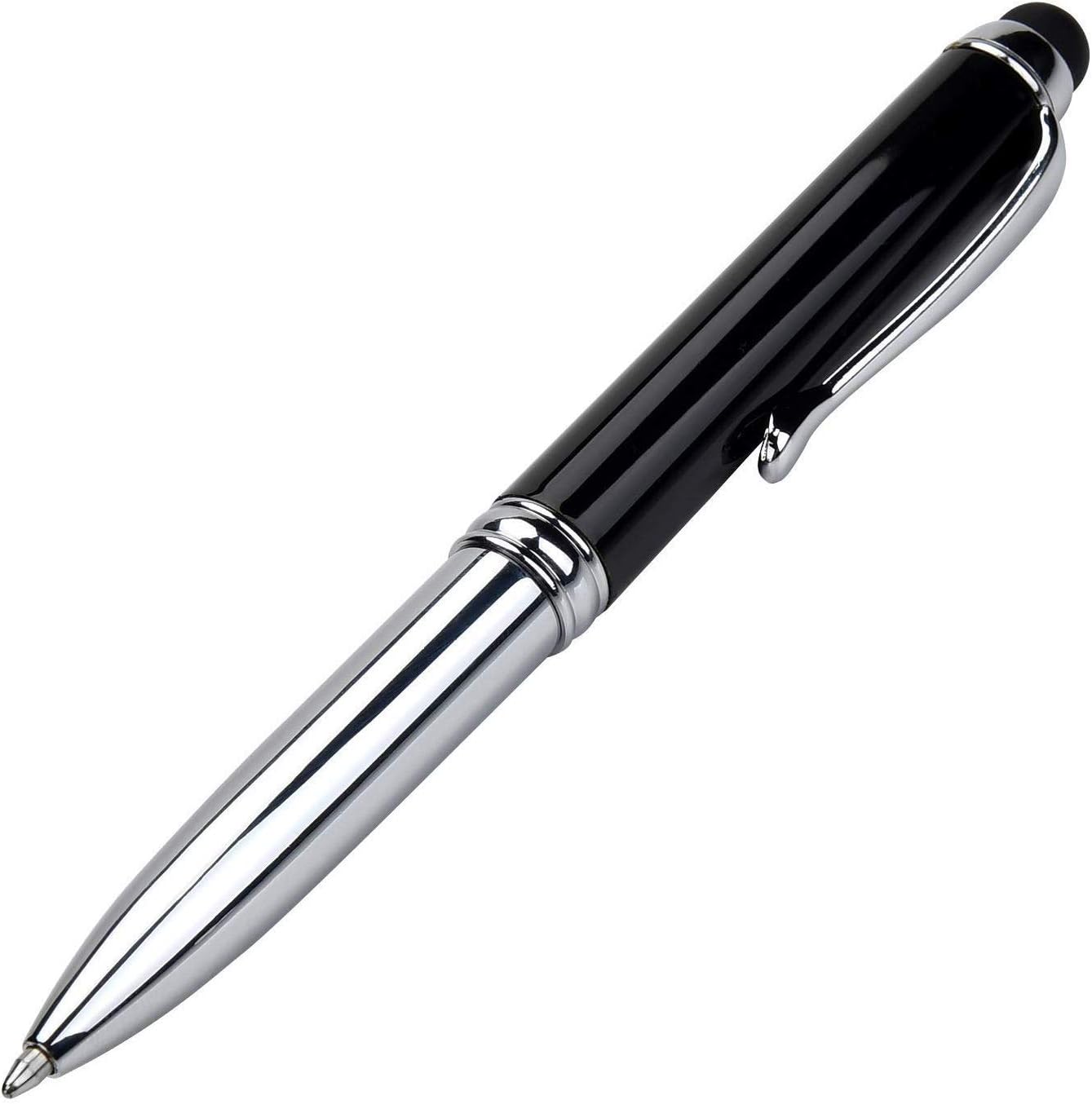 KING OF FLASH 3-in-1 Stylus Pen With Light, Capacitive Aluminium Pen ...