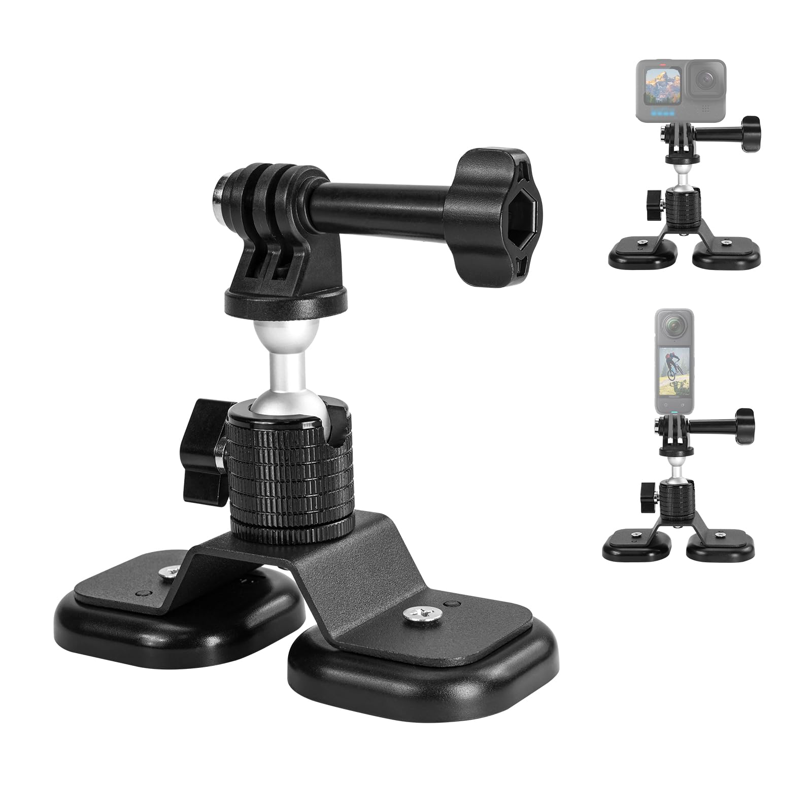 Amazon.com: Magnetic Camera Mount fit for GoPro Hero 13/12/11/10/9/8/7 ...