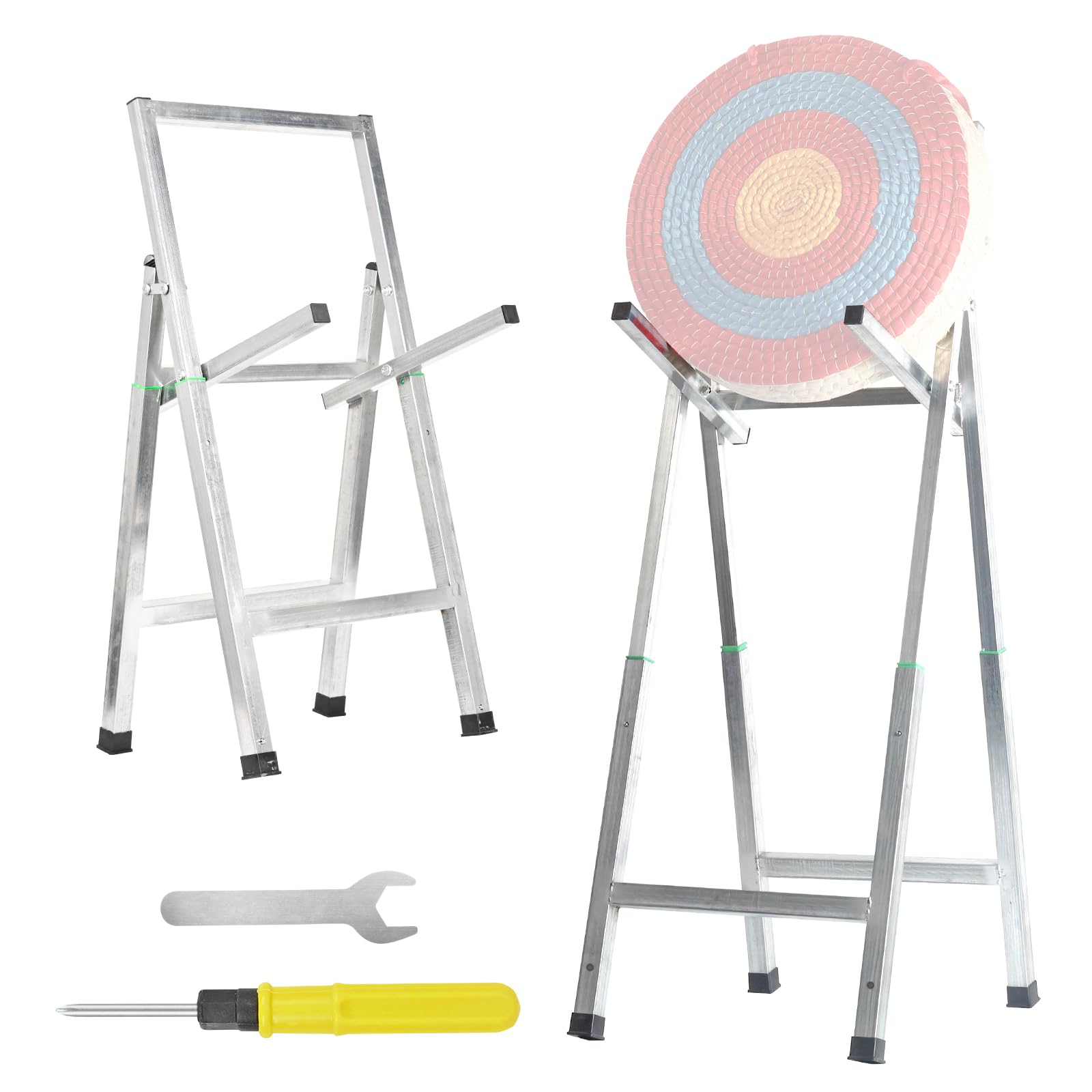 Amazon.com : SPG Stainless Archery Target Stand - Portable and Sturdy ...