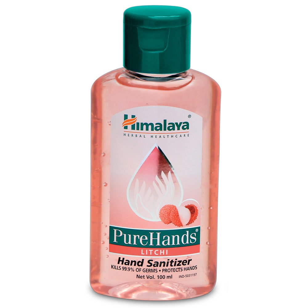 Himalaya Pure Hands Hand Sanitizer - 100 ml (Litchi) : Amazon.in ...