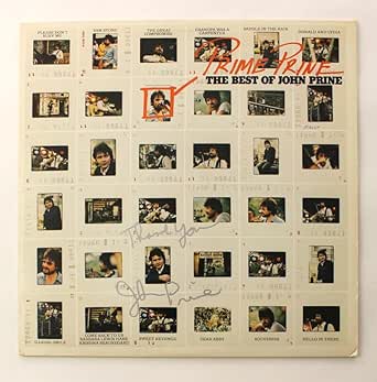 JOHN PRINE SIGNED AUTOGRAPH ALBUM VINYL RECORD W/ JAMES SPENCE ...