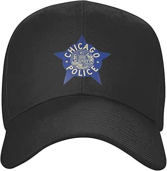 Chicago Police Hat Adult Baseball Cap Adjustable Washable Sun Caps ...