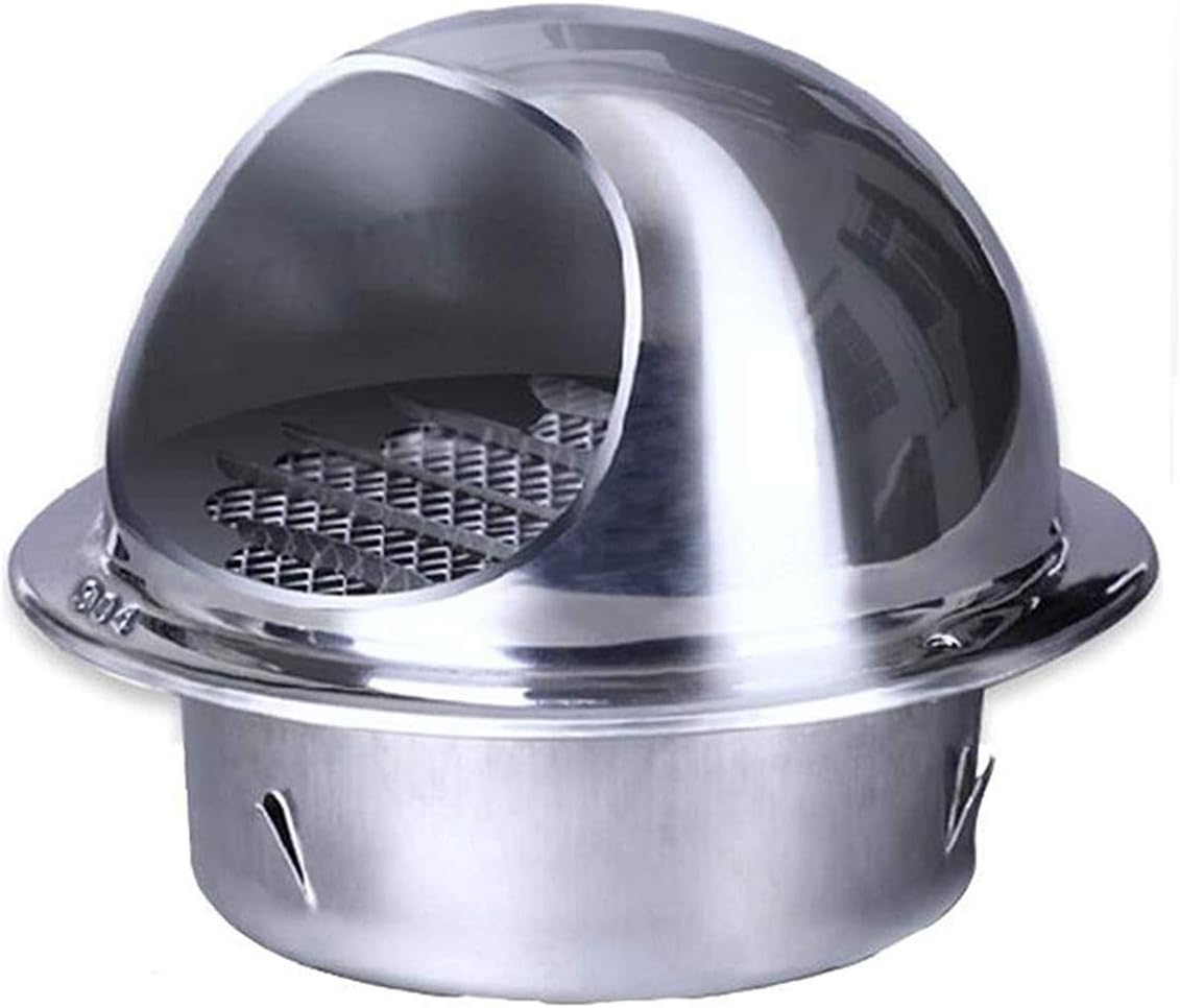 Wall-Mountable Air Soffit Vent, Vent Cowl 304 Stainless Steel Wall Air ...