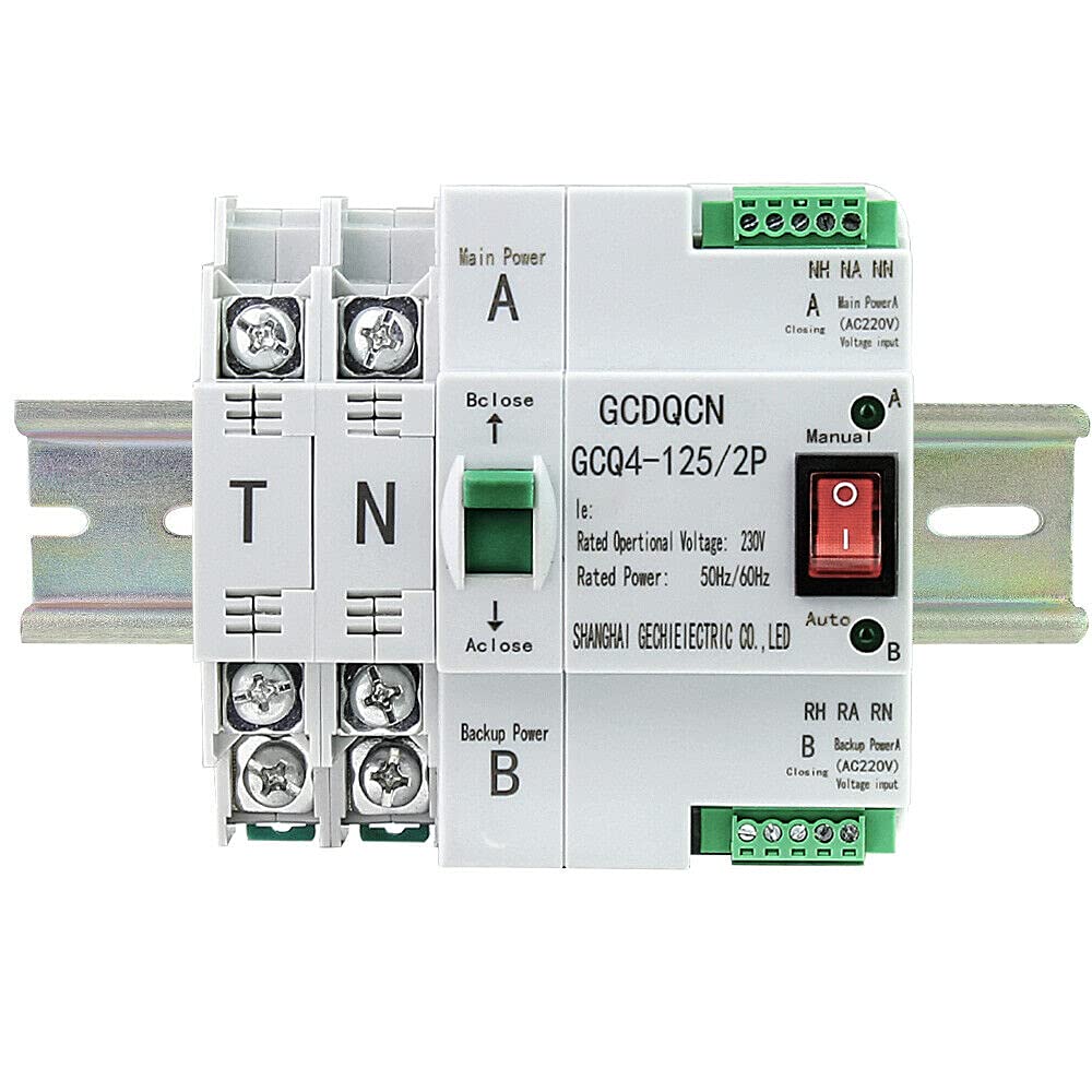 Buy Automatic Transfer Switch - 2P/63A Dual Power Automatic Transfer ...