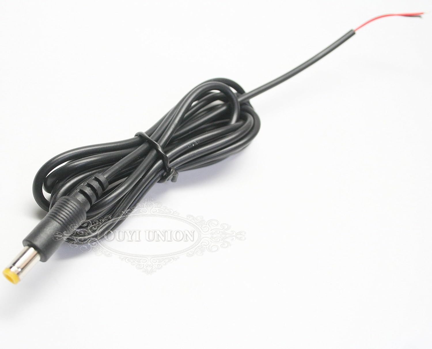 Amazon.com: 20pc 1.5M Wire DC Power Plug Male Connector 5.5X2.1mm With ...