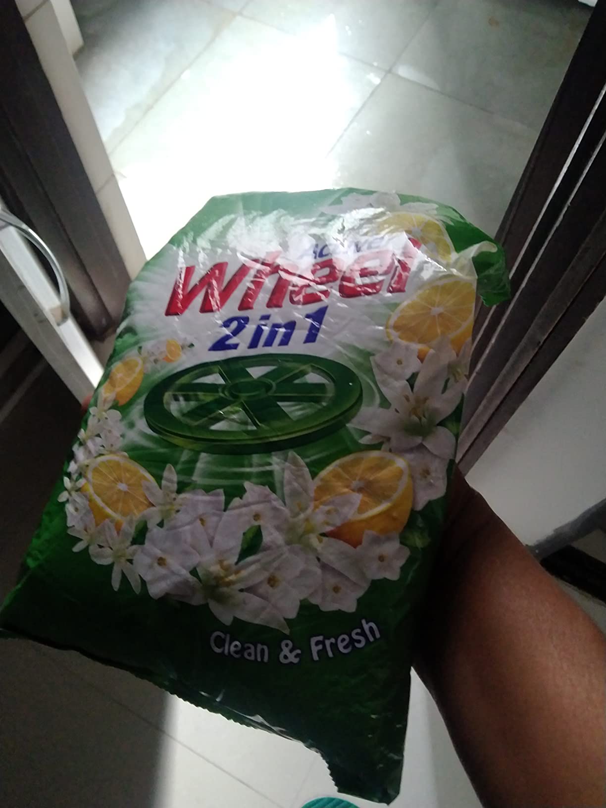 Wheel Active 2 in 1 Detergent Powder - Clean and Fresh (Blue), Pack of ...