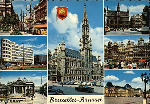 Greetings Brussels, Belgium Original Vintage Postcard 1965 at Amazon's ...