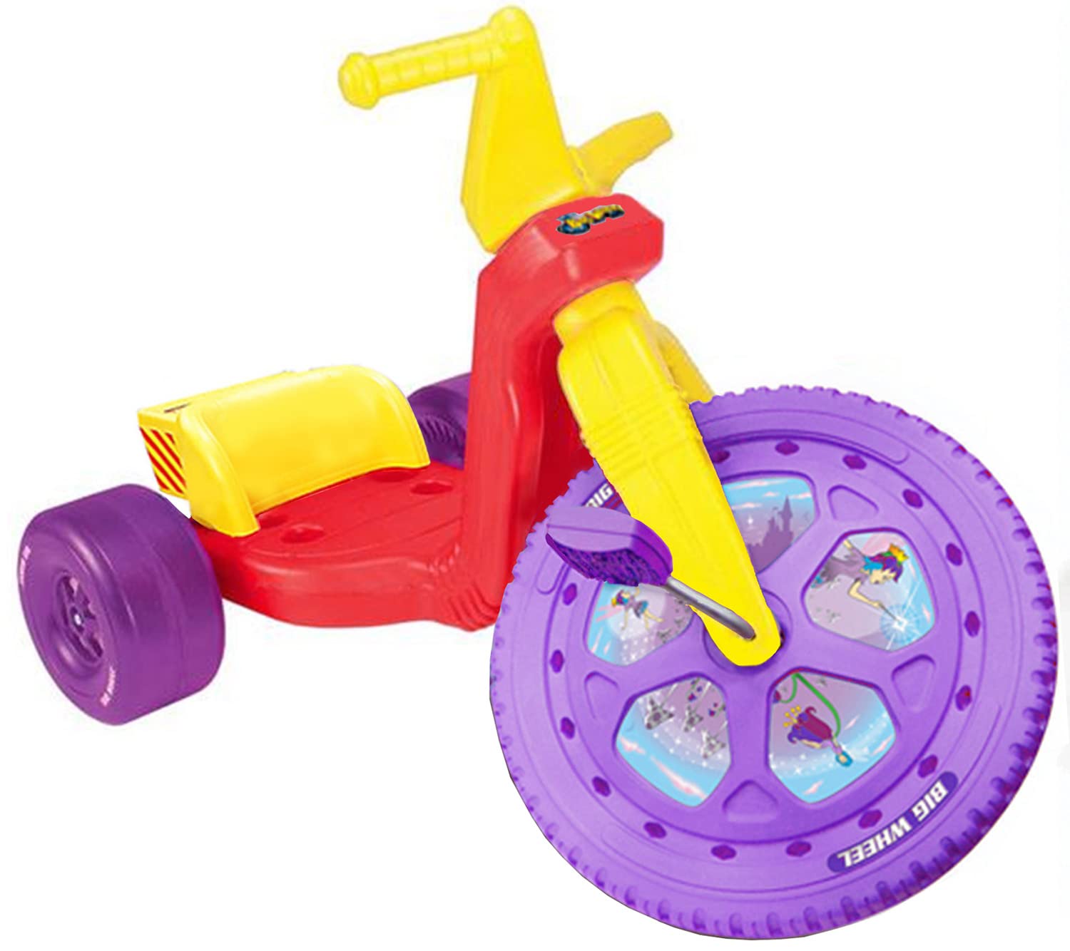 Amazon.com: The Original Big Wheel 16" Trike - Princess Red/Purple ...