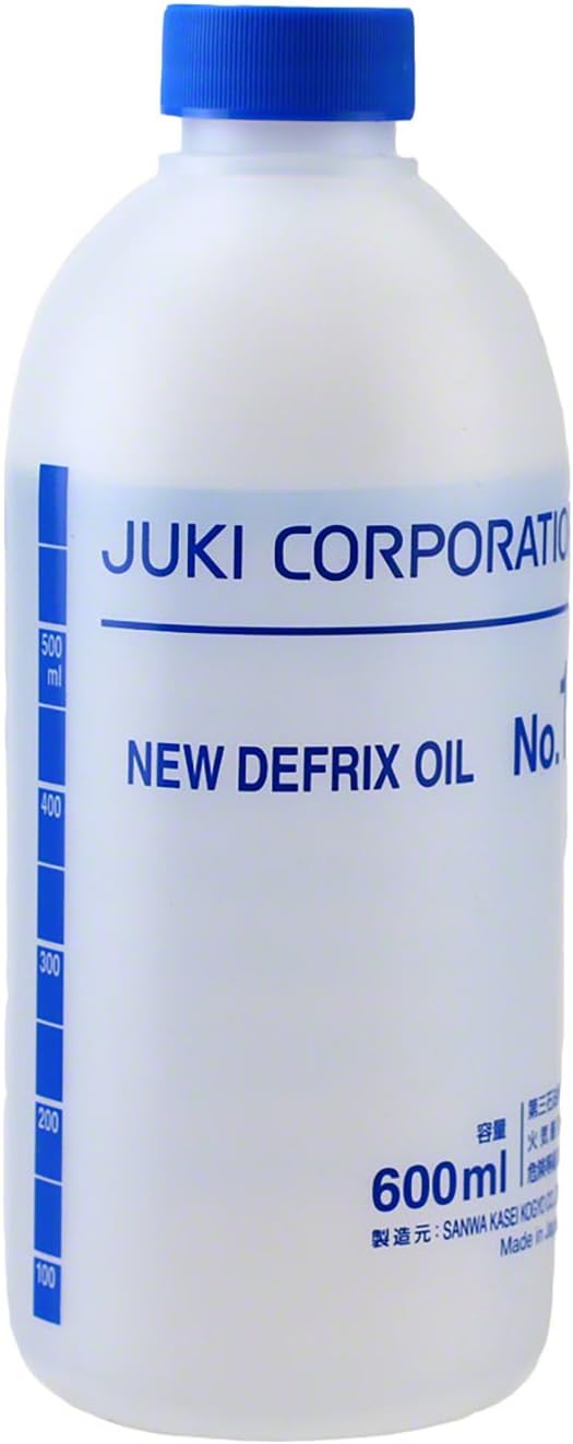 Juki Defrix Oil Number 1 Sewing Machine and Serger Oil 600ml : Amazon ...