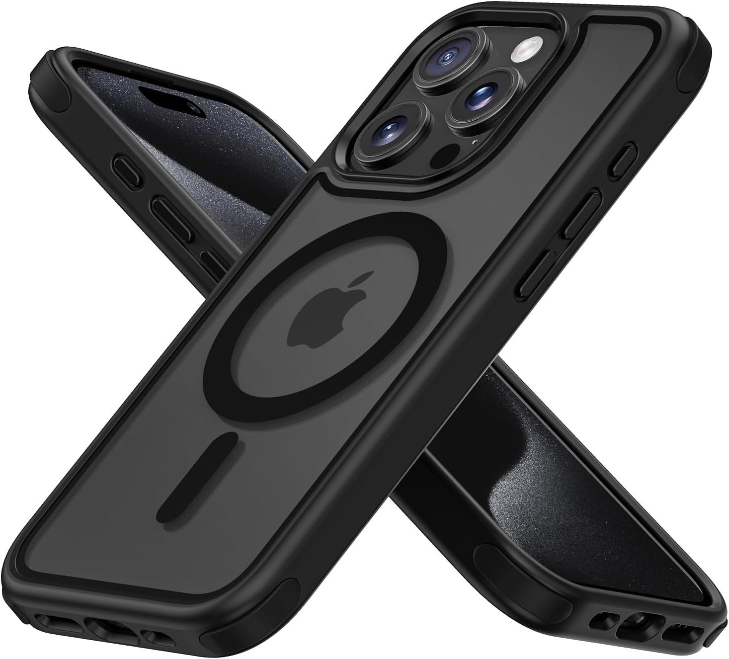 MobNano Hybrid Magnetisch Durchsichtig Hülle für iPhone 13 Hülle ...