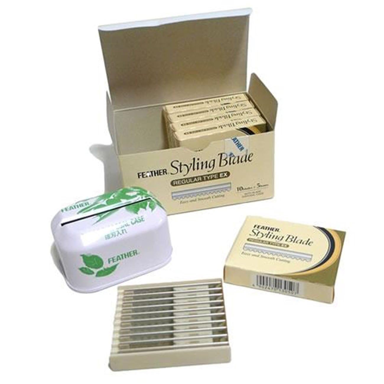 Amazon.com: Feather Razor Blades - 50 g : Beauty & Personal Care