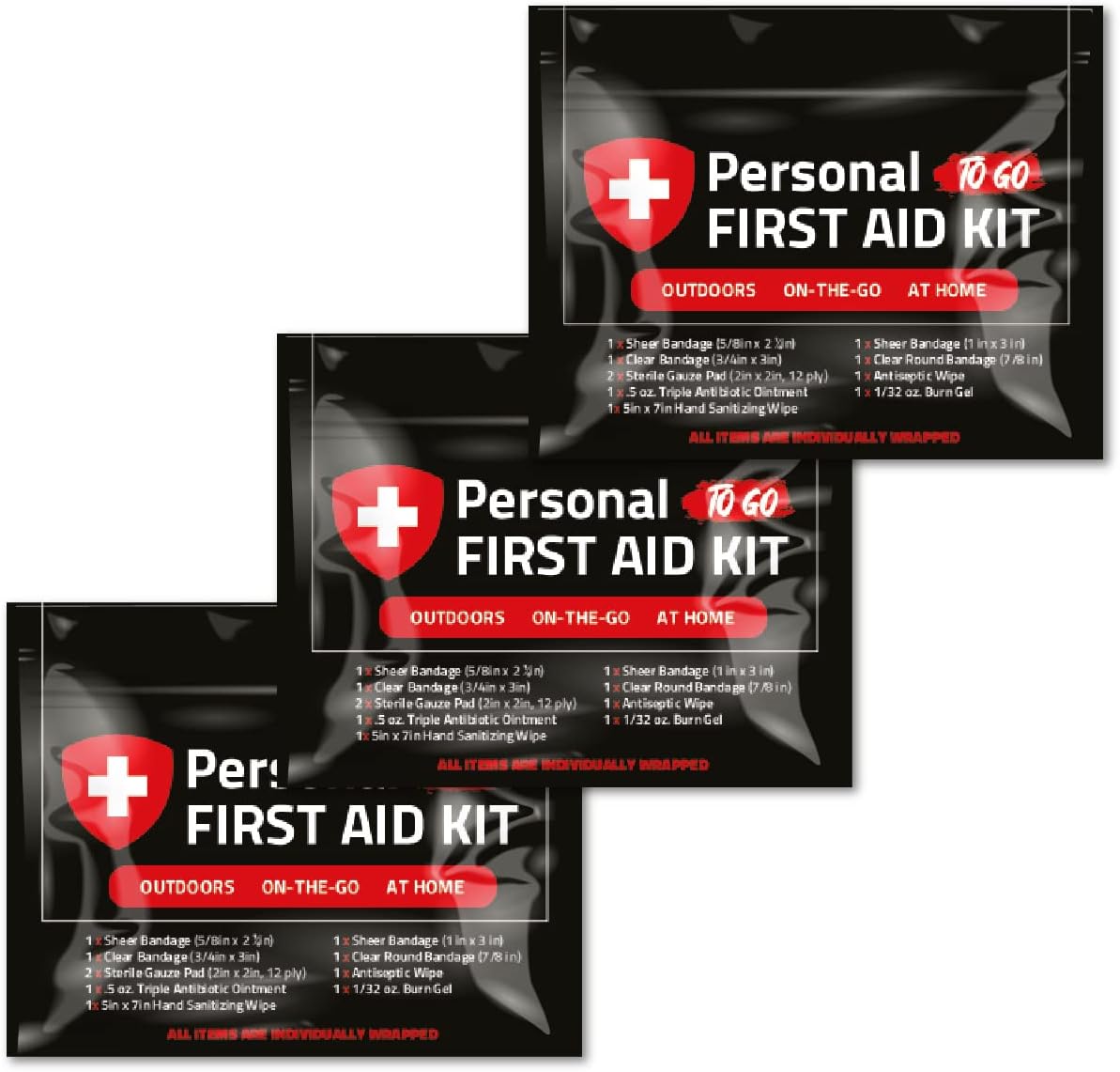 Amazon.com: Portable Travel Size First Aid Kit - 10 Pack | Perfect for ...