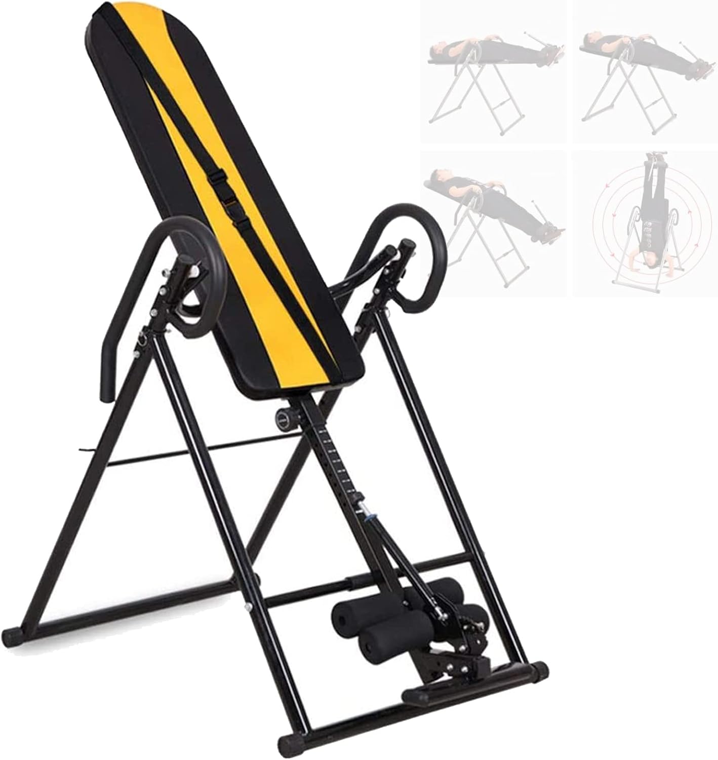 Amazon.com: ZANNZA Adjustable Inversion Machine, Home Lumbar Disc ...
