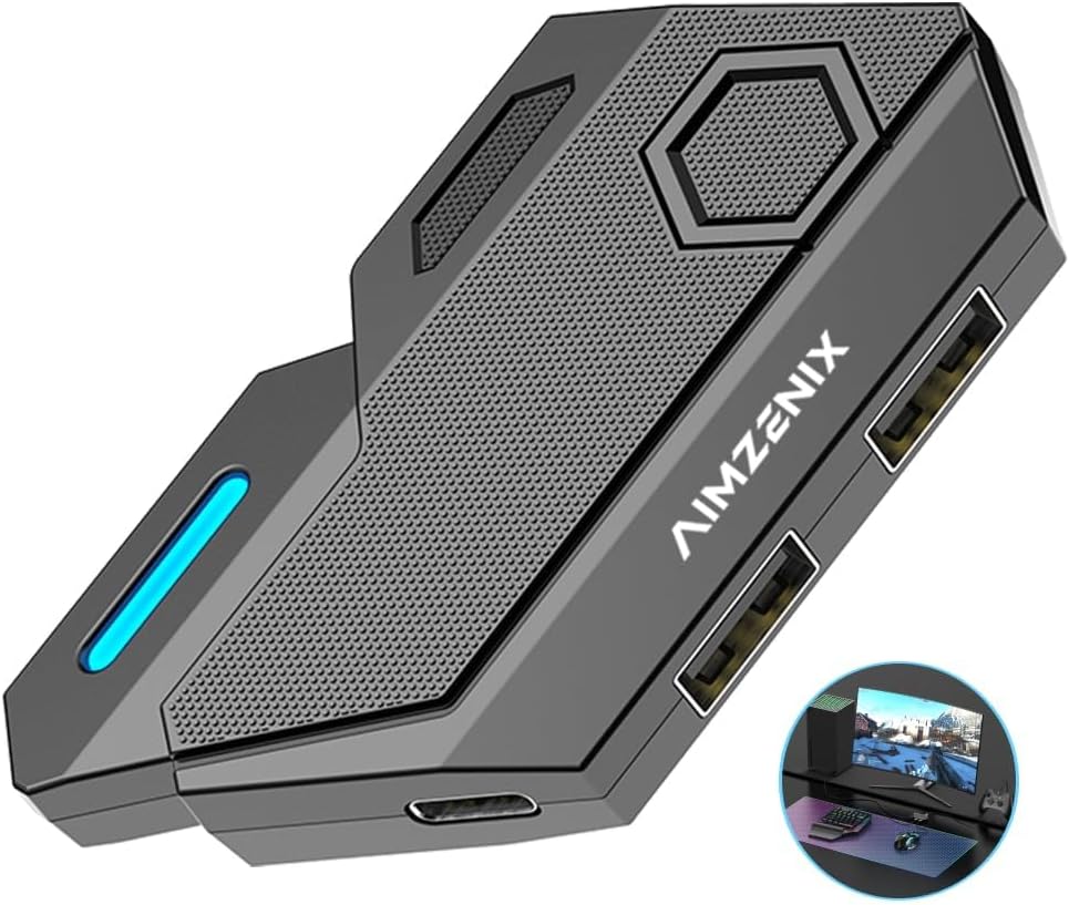 Amazon.com: XIM APEX Keyboard Mouse Controller Adapter Converter for ...