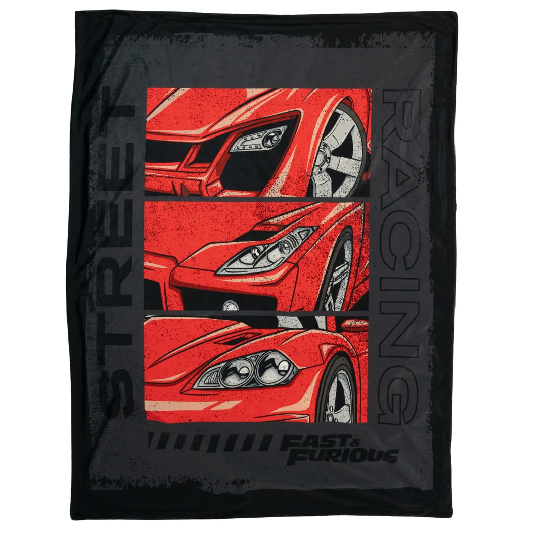 Amazon.com: Collectibles Fast & Furious Bedding Super Soft Plush ...