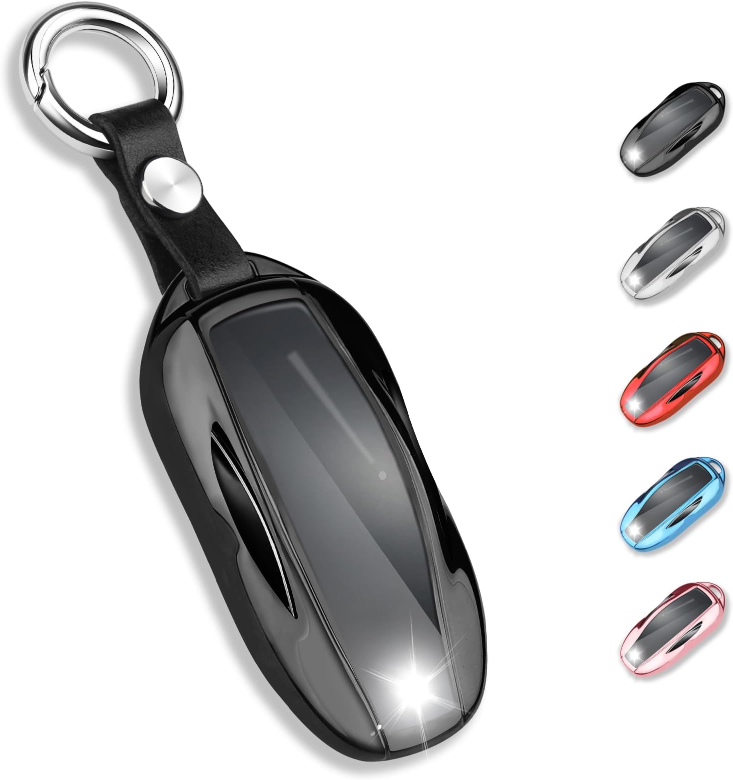Amazon.com: AziPro Tesla Key Fob Cover Case, Alumium Hard Keyless ...