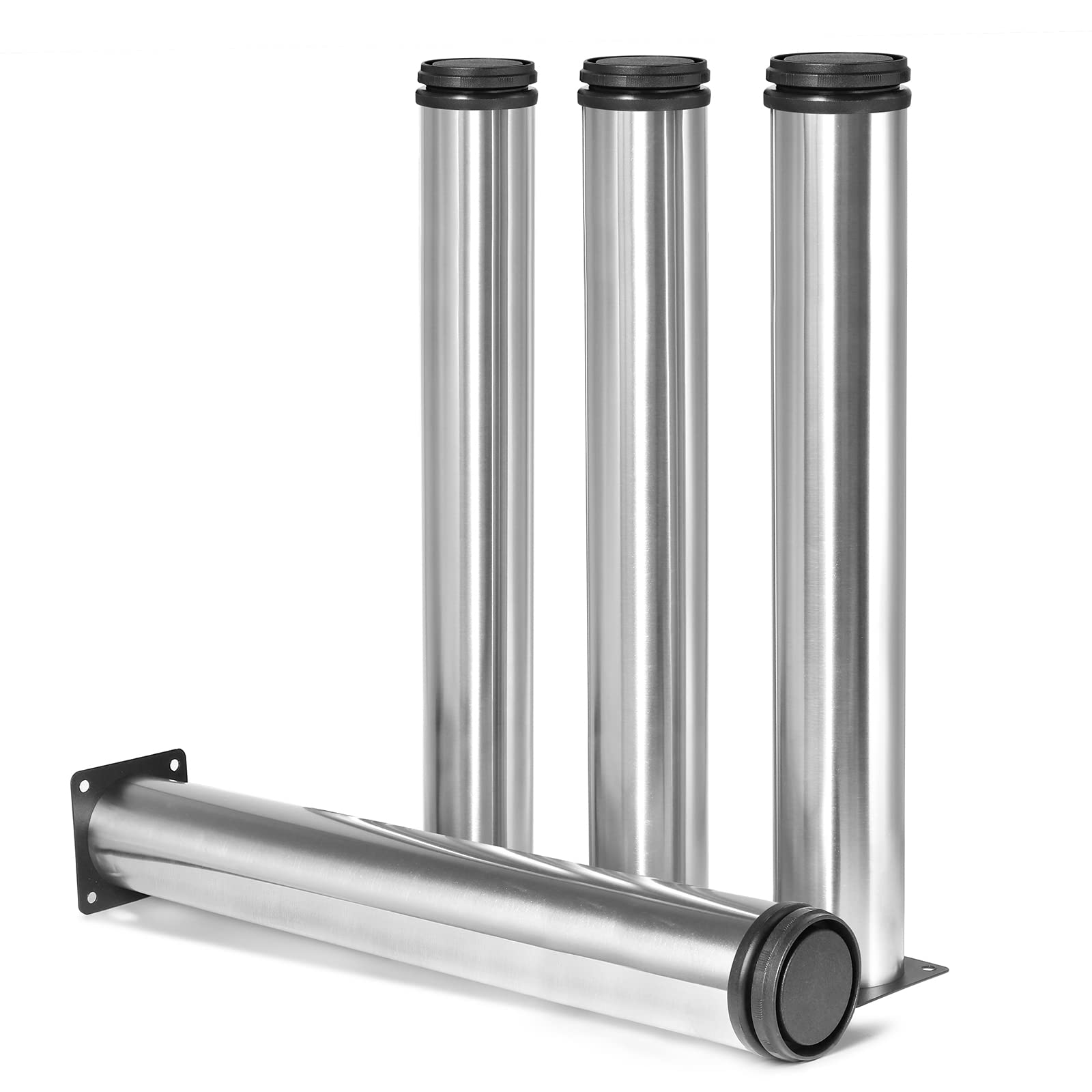 Snapklik.com : Masendelk 16 Inch Metal Furniture Legs Stainless Steel ...