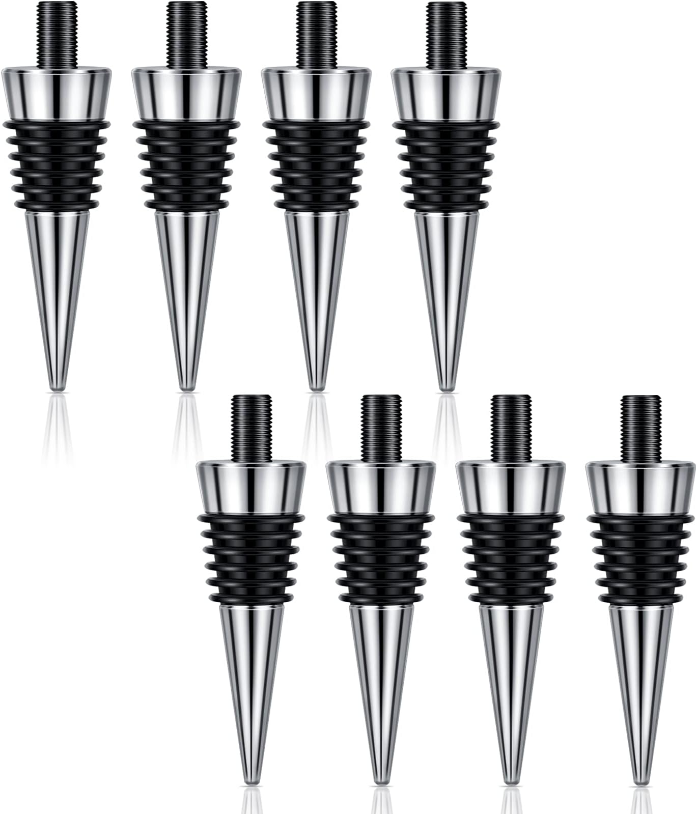 Amazon.com: Blank Small Bottle Stopper Stainless Steel Bottle Stopper ...