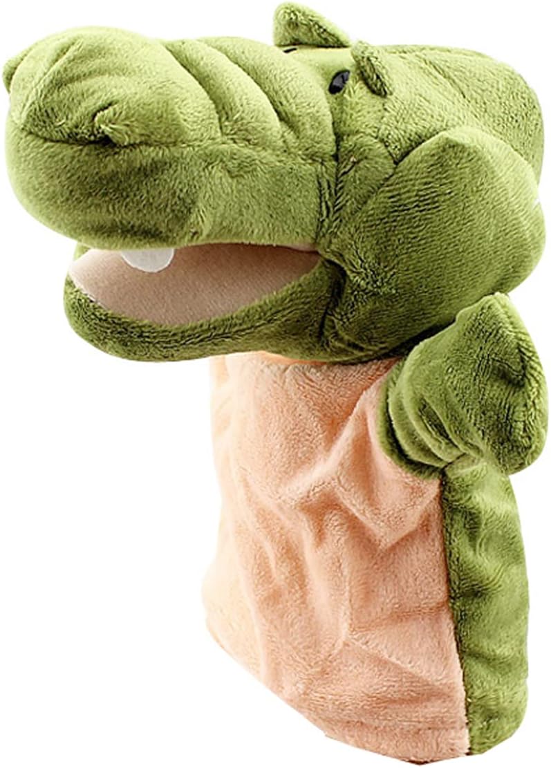 NEJLSD Crocodile Hand Puppet Friends Animal Hand Puppets with Movable ...