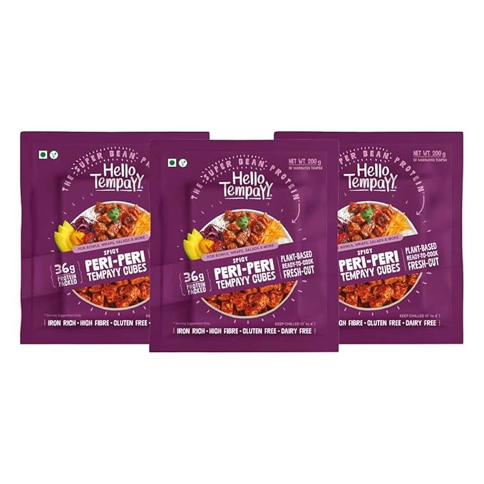 Hello Tempayy- More Nutritious than Paneer & Tofu | Spicy Peri Peri ...