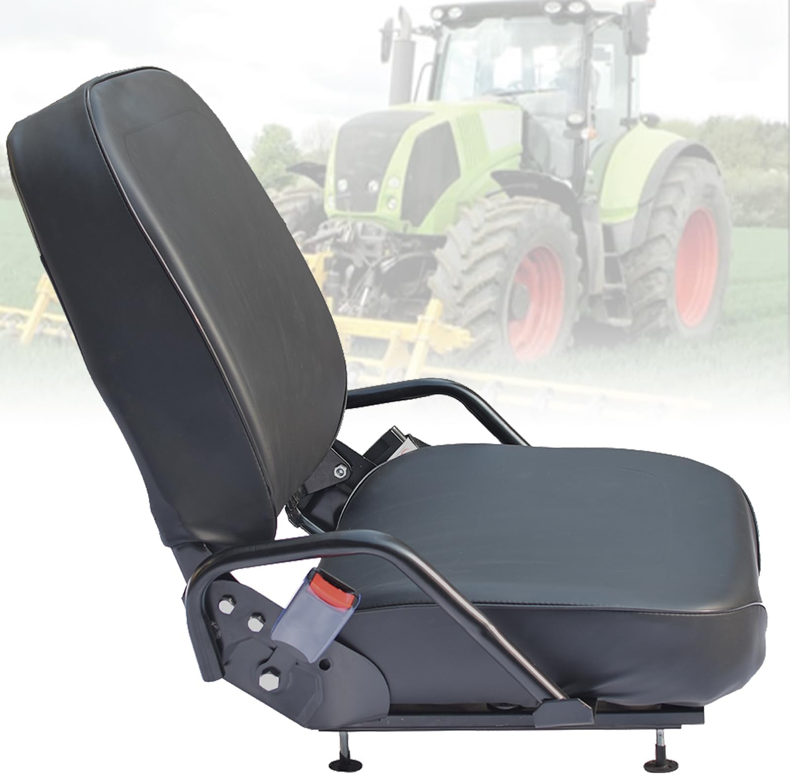 Amazon.com: GaofeiLTF Universal Forklift Seat Folding Tractor Seat with ...