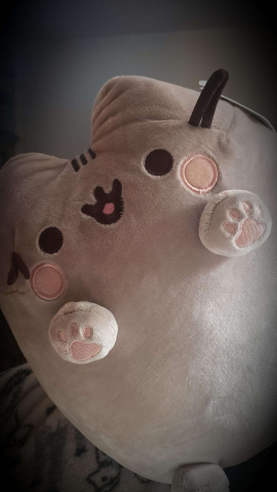 Amazon.com: GUND Pusheen The Cat Classic Toe Beans Plush, Stuffed ...