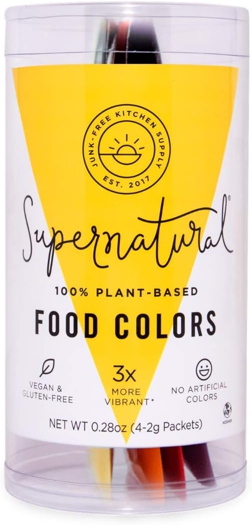Amazon.com: Plant-Based Food Color Variety Pack by Supernatural, Food ...