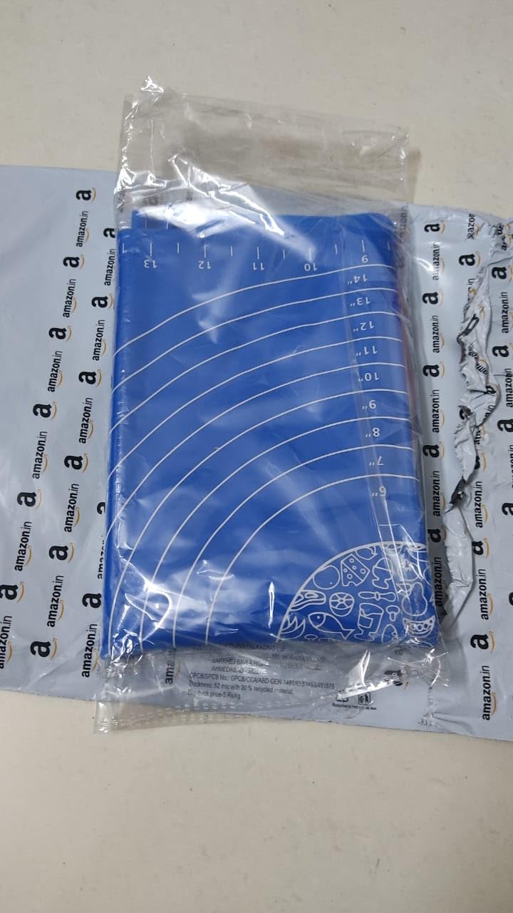 Buy HomeyBasics® Silicone Chapati Rolling Mat - Non-Stick Roti Mat for ...