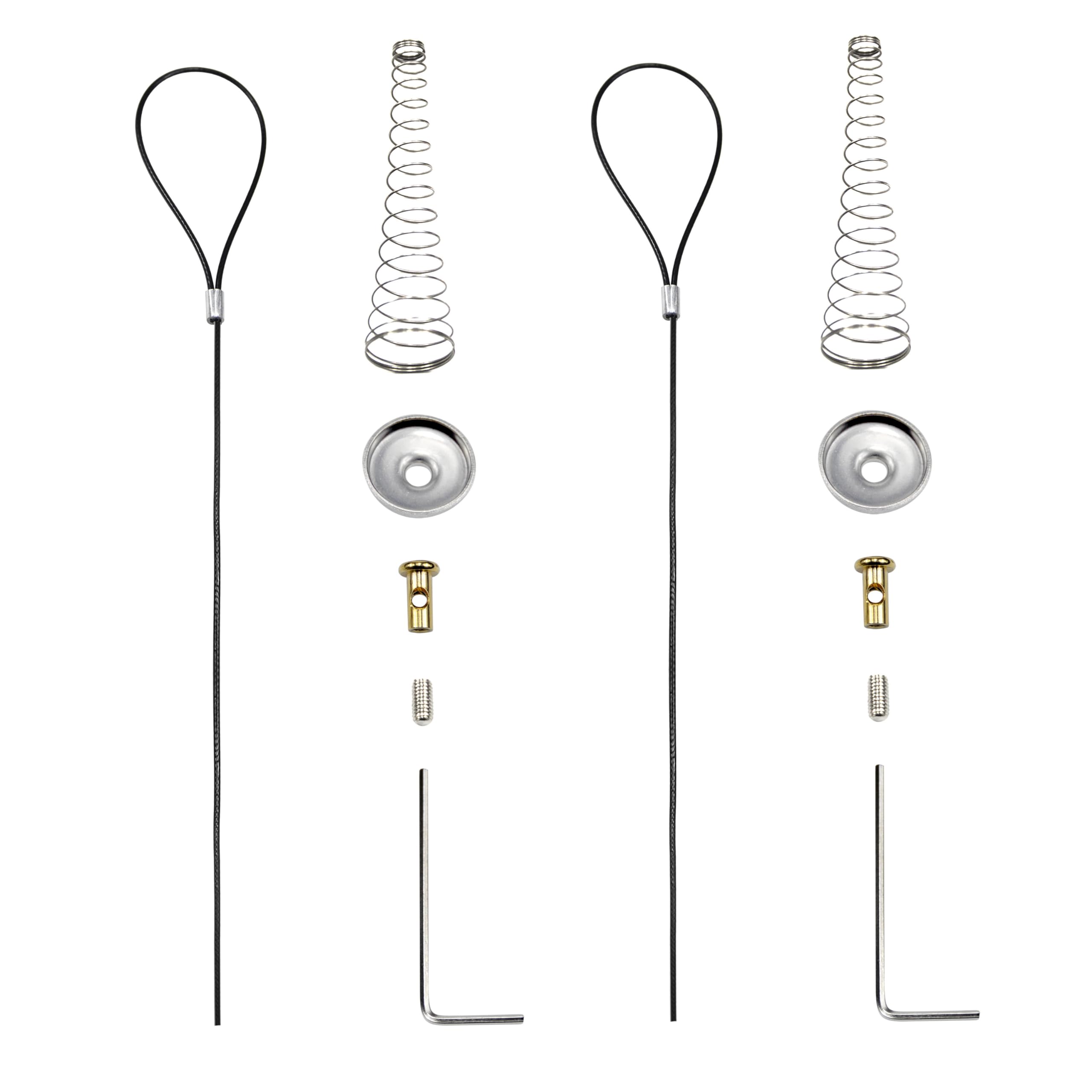 Amazon.com: IDGGDI 2 Pack Gate Latch Cable Pull Kit, Stainless Steel ...