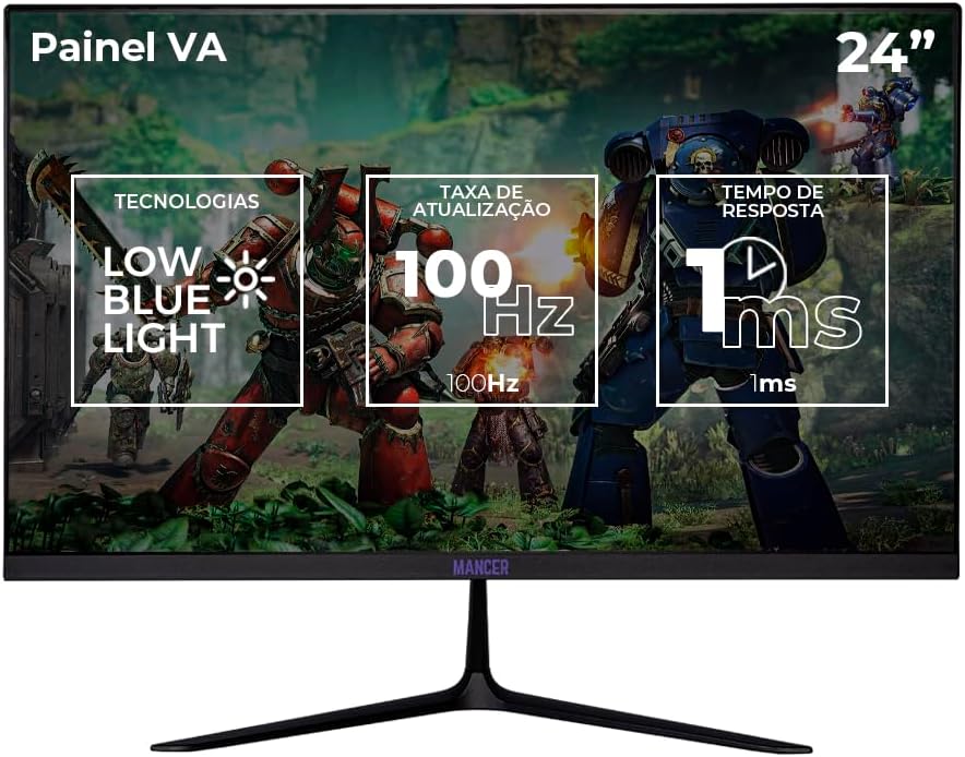 Monitor Gamer Mancer Horizon Z2 | 24 Polegadas | VA | Full HD | 100Hz ...