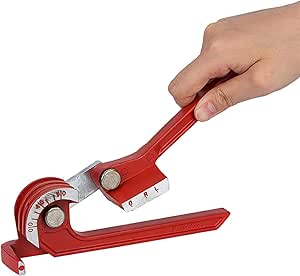 BE-TOOL Tube Bender 3 In 1 Copper Bender for 6mm, 8mm, 10mm Tubing ...