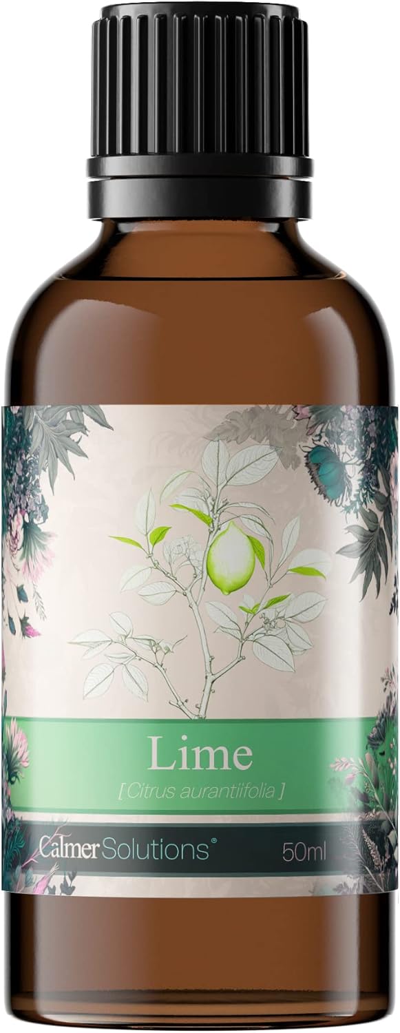 Calmer Solutions | Lime - 50ml | May help with colds, flu, skin ...