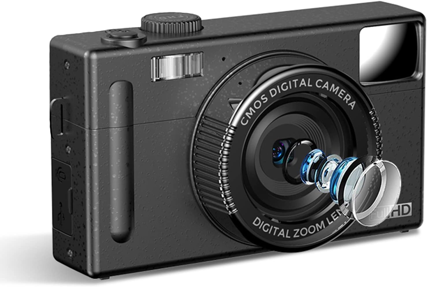 Homesen Câmera Digital Compacta 1080P 48MP 3.0 Polegadas Tela TFT LCD ...