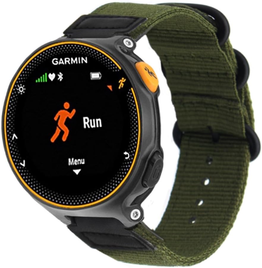 Amazon.com: ViCRiOR Garmin Forerunner 235 Watch Band, Premium Woven ...