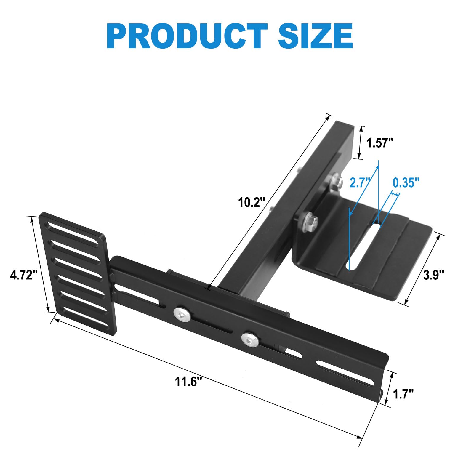 Snapklik.com : Adjustable Headboard Brackets, Brackets For Metal Frame ...